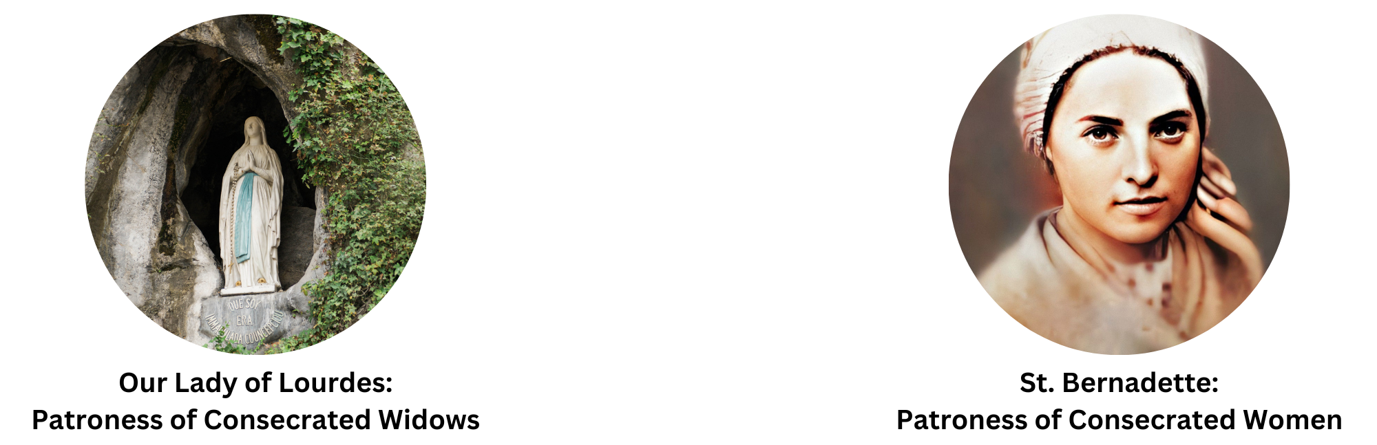 Lay Community of Consecrated Widows and Consecrated Women | Lourdes ...